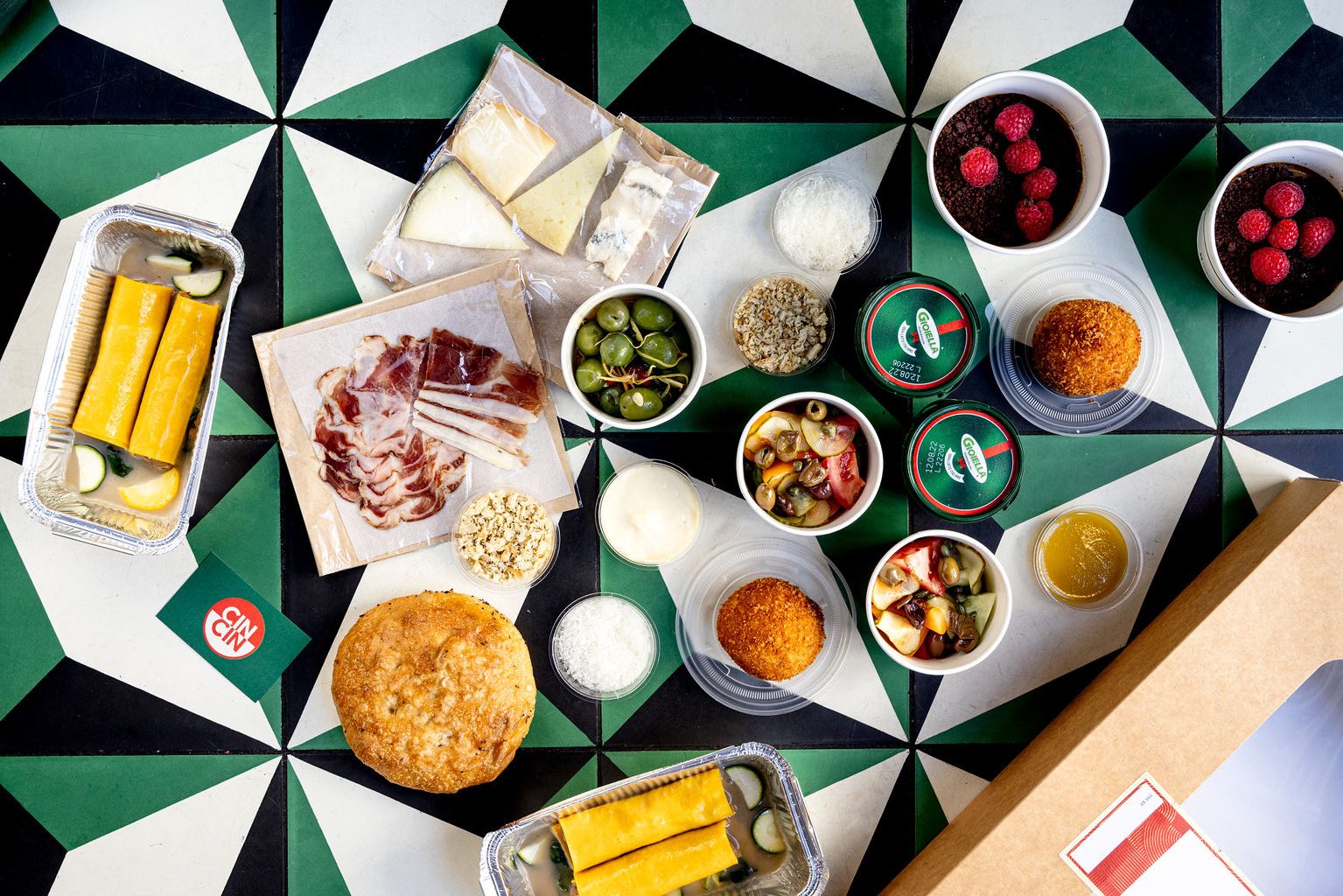 Chef's Menu At Home - Vegetarian - Cin CinCin Cin