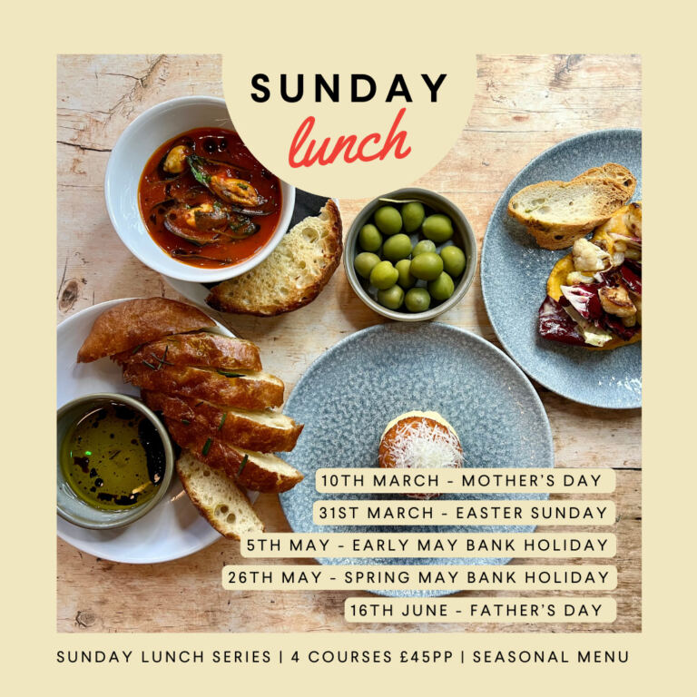 Welcoming our NEW Sunday Lunch series for Sunday's worth celebrating ...